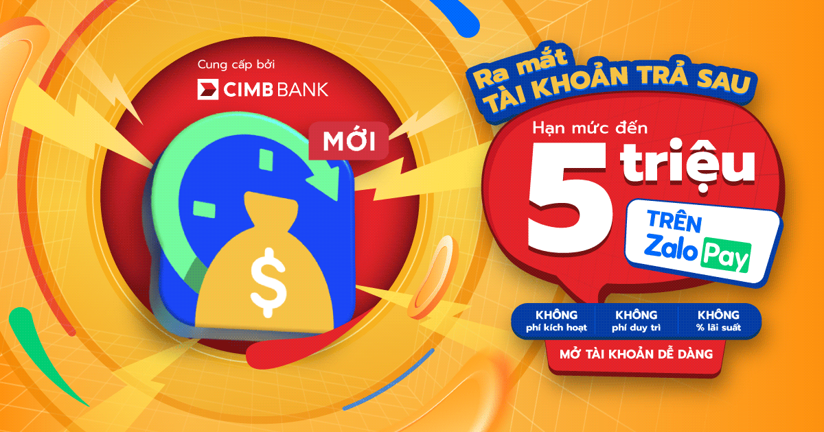 Vay Thấu Chi Trên Zalopay | CIMB VI